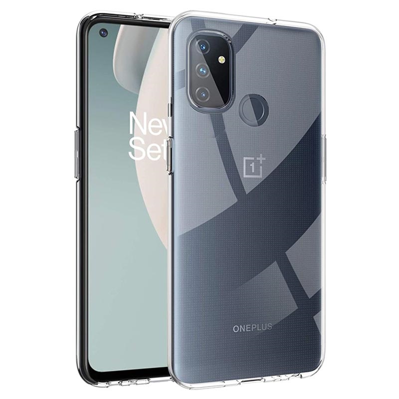 Funda Antideslizante de TPU para OnePlus Nord N100 - Claro