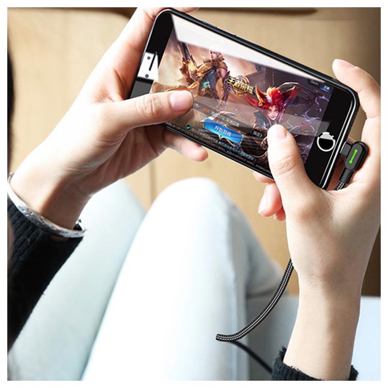 Cable Lightning Mcdodo Night Elves 90-degree - 1.8m